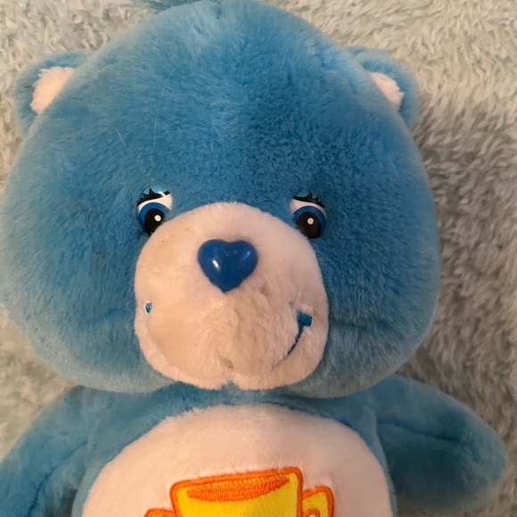 Care Bears | Toys | Care Bears Champ Bear Vintage Plush Animal | Poshmark